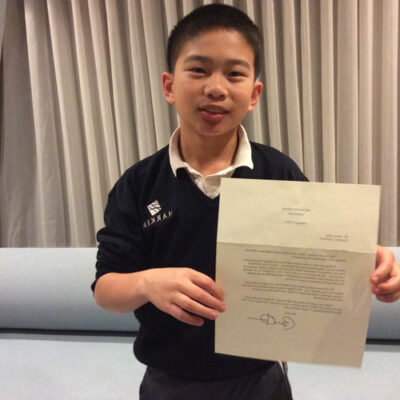 Harker News - The Harker School | Grade 6 Student Receives Letter From ...
