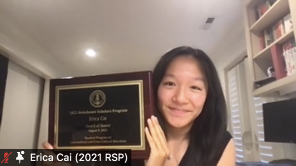 Harker News - The Harker School | Senior and Reischauer honoree speaks ...